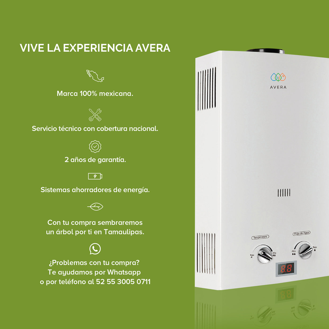 Calentador de Agua Instantáneo 12L al Mejor Precio | Avera