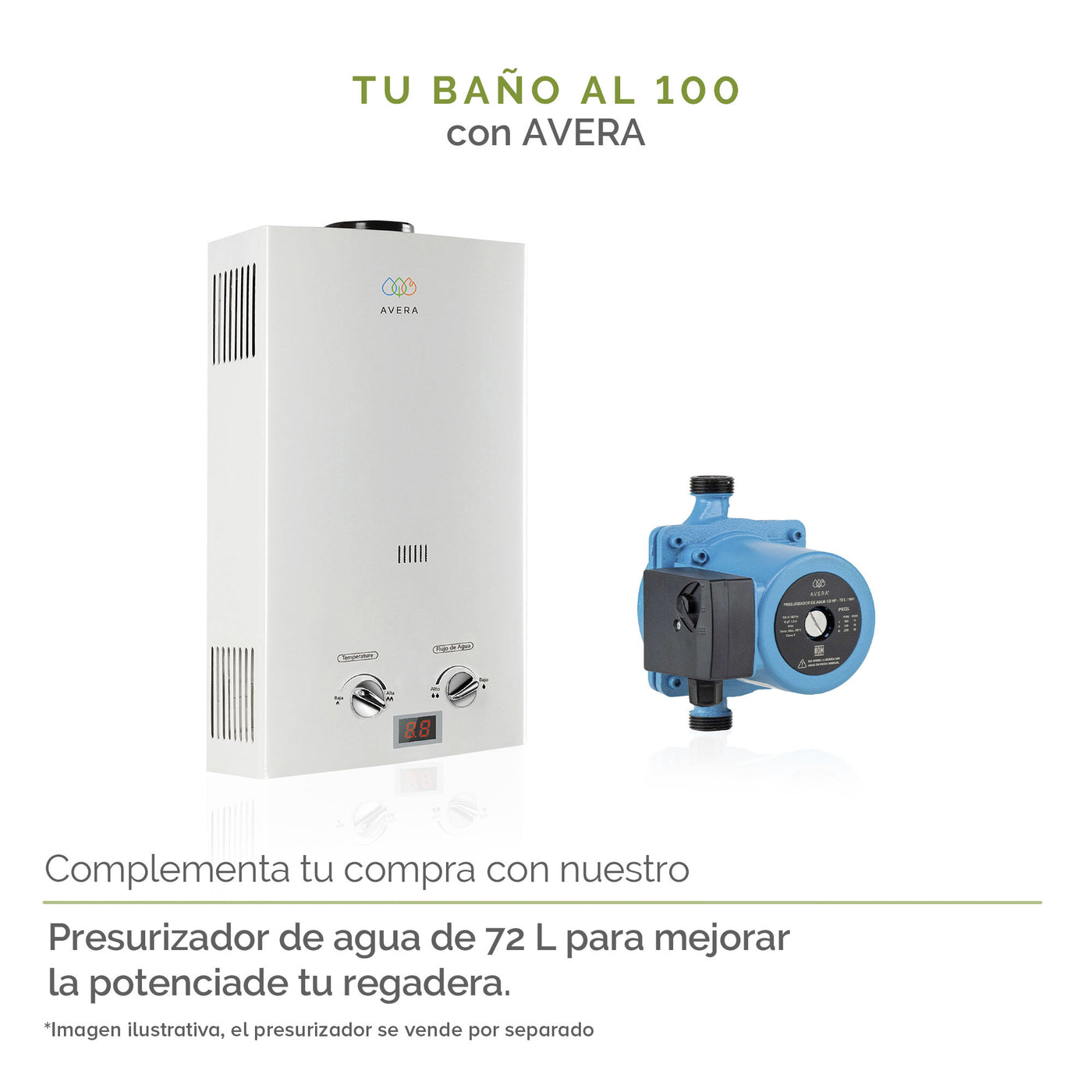 Calentador de Agua Instantáneo 16L en Oferta | Avera.mx