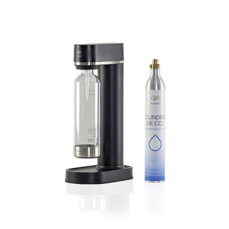 Máquina de sodas 1 L con cilindro de CO2 — Avera